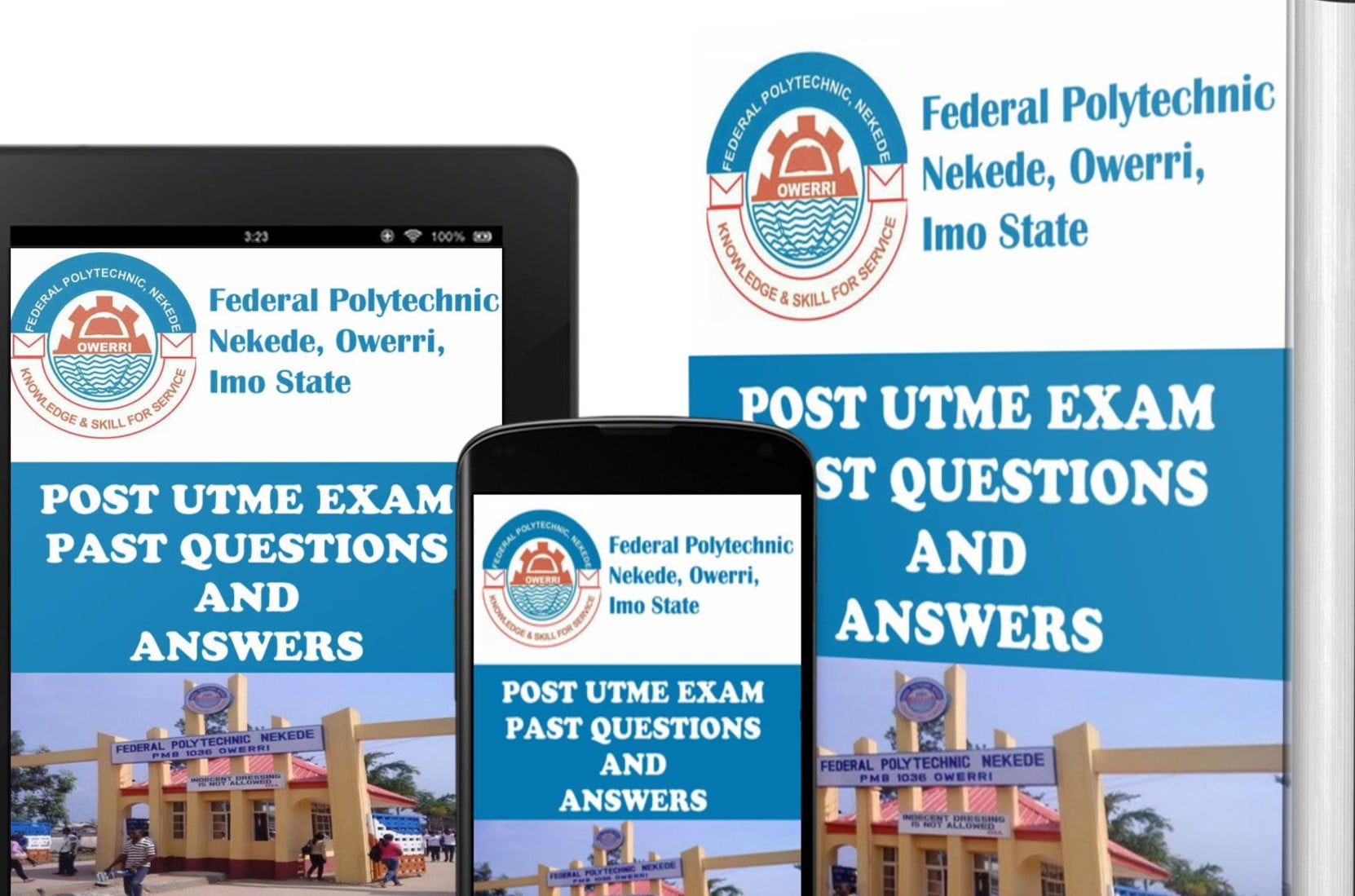 Fed Poly Nekede Post-UTME Past Questions & Answers for Science Courses ...